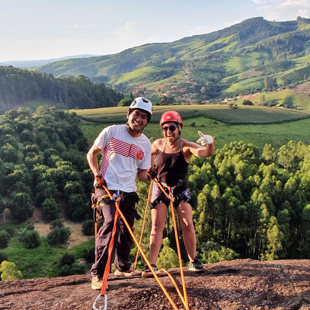 RAPEL PICO DO GAVIÃO - 45 metros - Turismo de Socorro